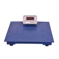 China ROHS Certified Carbon Steel Industrial Digital Platform Weighing Scale Floor Scale 2 Tons for Heavy Duty Applications for sale