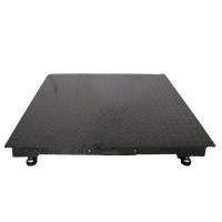 China 2m*2.5m High Precision Carbon Steel Floor Scales 3 Ton 5 Ton Digital LED Display for sale