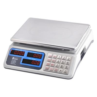 China Veidt 30kg 40kg Digital Weighing Scale LED Display ABS Material for Supermarket Pricing Capacity 30kg OEM ODM Supported for sale