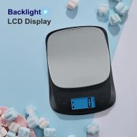 China Camry Stainless Steel Smart 5kg/1g Digital Kitchen Balance Touch Button Weighing Scales for Weight Measuring and Balance for sale
