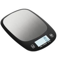 China High End Electronic Weighing Sensitive 5kg Stainless Steel Kitchen Food Baking Scale ROUND Measuring for Perfect Results for sale