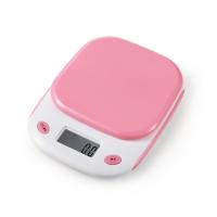 China 3kg/0.1g Mini Digital Kitchen Scale with Lid ABS Plastic Smart Battery Food Balancing Machine for sale
