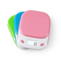 China 3kg/0.1g Mini Digital Kitchen Scale with Lid ABS Plastic Smart Battery Food Balancing Machine for sale