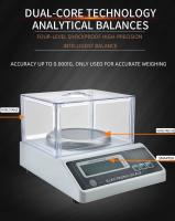 China LCD Display High Precision 0.001g Jewelry Gold Gram Balance Scale Customizable Kitchen Scale Stainless Steel ABS Plastic for sale