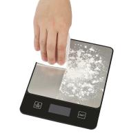 China 10kg Capacity Stainless Steel Digital Kitchen Scale with 1g Division Precise Food Weighing in Grams and Ounces for sale