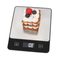 China 10kg Capacity Stainless Steel Digital Kitchen Scale with 1g Division Precise Food Weighing in Grams and Ounces for sale