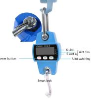 China Hanging Scale Heavy Duty Stainless Steel Hook Scales 300kg/150g/50g/100g Capacity Portable Digital Crane Scale 0.01g Accuracy for sale