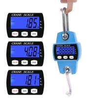 China Hanging Scale Heavy Duty Stainless Steel Hook Scales 300kg/150g/50g/100g Capacity Portable Digital Crane Scale 0.01g Accuracy for sale