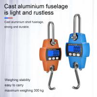 China Customized Support Digital LCD Industrial Scale with Waterproof Detachable Hook and Blue Orange Display OEM/ODM Supported for sale