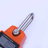 China High Accuracy Digital Load Cell 300KG Steel OEM 3*AAA Dry Battery OCS-L Mini Crane Scale Industrial Hook Weighing Scale for sale