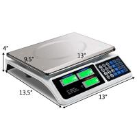 China 30kg/40kg Bench Scale with LED Display and 1g Accuracy ABS Material OEM/ODM Supported Customized Support ODM for sale