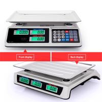 China 30kg/40kg Capacity KRC Digital Commercial Gram Balance Scale 2025 Model with Customized Support and OEM Support for sale