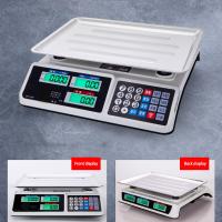 China 30kg/40kg Capacity KRC Digital Commercial Gram Balance Scale 2025 Model with Customized Support and OEM Support for sale