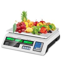 China 40kg Commercial Table Scale for Fruit Store Accurate Weighing Platform Plastic Stainless Steel Electronic Components for sale