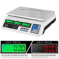 China 40kg Commercial Table Scale for Fruit Store Accurate Weighing Platform Plastic Stainless Steel Electronic Components for sale