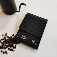 China 3KG/0.1g Kitchen LCD Digital Coffee Scale with Timer Hand Punch Drip Coffee Features 5KG Household Scale Battery Powered for sale