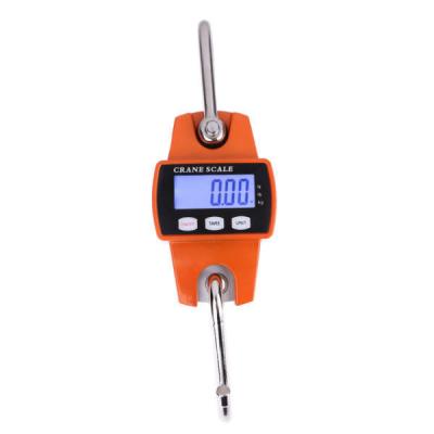 China High Accuracy Stainless Steel Electronic Hanging Weighing Crane Scale 300KG Capacity Digital LCD Display OEM Customizable for sale