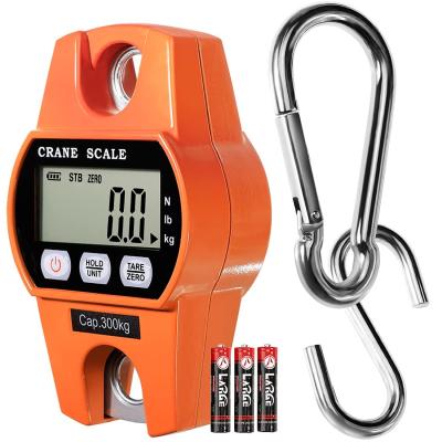 China Customized ODM Support LCD Display Mini Digital Crane Scale for 300KG Luggage and Fishing for sale