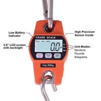 China Household Portable 50kg LCD Smart Weight Scale Customizable OEM Hunting Farm Equipment with LED Display for sale