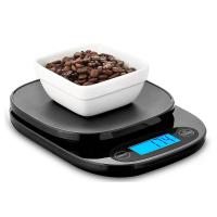 China Low Battery and Overload Indication 5kg/11lbs Large Platform Digital Camry Diet Food Electronic Kitchen Weighing Scale for sale