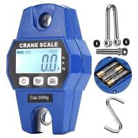 China ABS Alloy Steel Diecast Electronic Mini Digital Crane Scale 100kg 200kg 300kg Livestock Hanging Weighing Equipment for Hunting for sale
