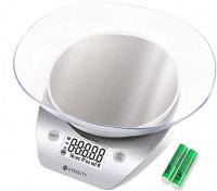 China Crackle Glaze 0.1g Food Kitchen Scale Bowl Digital Grams and Ounces for Weight Loss Baking Cooking and Keto for sale