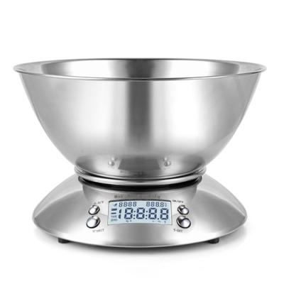 China Kitchen Tools Stainless Steel Kitchen Scale for Accurate Weight Measuring and Portion Control for sale