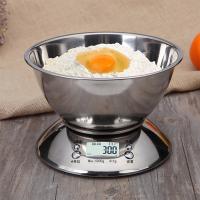 China 254*85*27 mm Stainless Steel High Accuracy Electronic Digital Kitchen Weight Scale with 5kg Maximum Weight Recommendation for sale