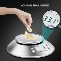 China 254*85*27 mm Stainless Steel High Accuracy Electronic Digital Kitchen Weight Scale with 5kg Maximum Weight Recommendation for sale
