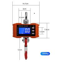 China LED Display 1000kg Digital Hanging Weight Crane Scale for Heavy-Duty Applications OEM/ODM Supported Electronic Ocs Scale for sale