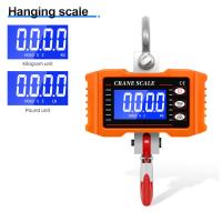 China LED Display 1000kg Digital Hanging Weight Crane Scale for Heavy-Duty Applications OEM/ODM Supported Electronic Ocs Scale for sale