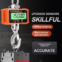 China Aluminum Die-Casting Case Crane Scale for Weighing Applications 300 Kg to 1000 Kg Range Digital Industrial Hanging Scale for sale