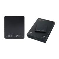 China Certificate FCC Top Sale Mini Black Electric Kitchen Digital Coffee Scale with Timer Features Weight Measuring Function for sale