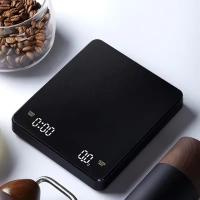 China USB-C Rechargeable 3kg Digital Kitchen Scale with Timer Function Automatic Drip Coffee Measurement and Digital Display for sale