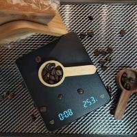 China Digital Coffee Scale with Timer Function 3kg Capacity LED Display USB Charge Electronic Weighing Balance High Precision for sale
