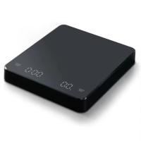 China Rectangle Dual Screen 3kg Capacity Kitchen Scale for Precise Weight Measuring of Coffee Beans and Other Ingredients for sale