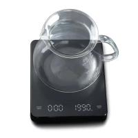 China Rectangle Dual Screen 3kg Capacity Kitchen Scale for Precise Weight Measuring of Coffee Beans and Other Ingredients for sale