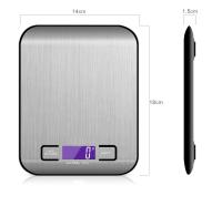 China Mini Electronic Weighing Balance for Home Kitchen 5kg Capacity Battery Operated LCD Display for sale