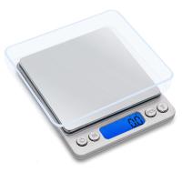 China Black J R Silver Superior Mini 3kg Stainless Steel Weighing Platform Electronic Digital Weight Scale Tare Function Black for sale