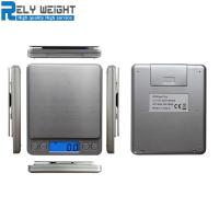 China Mini Digital LCD Display Pocket Jewelry Weighing Scale for Weight Measuring Product size 105*125*18mm power source Battery for sale