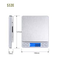 China Electronic Portable LCD Super Mini Digital Scale for Jewelry 1000g 0.01g-500g Pocket Weighing Balance Weight Gram Scale for sale