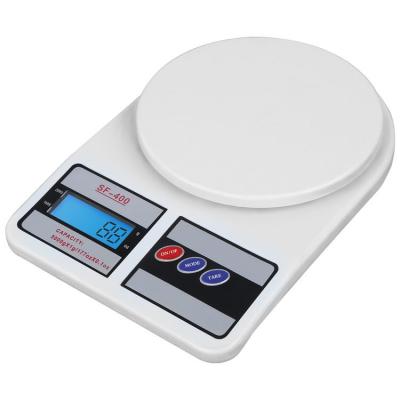 China High Precision SF400 Plastic Digital Food Kitchen Scale with 2KG 5KG 10KG Capacity and 0.1g 1g Division for sale