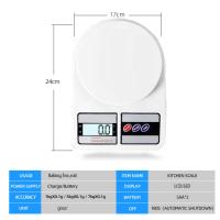 China High Precision SF400 Plastic Digital Food Kitchen Scale with 2KG 5KG 10KG Capacity and 0.1g 1g Division for sale