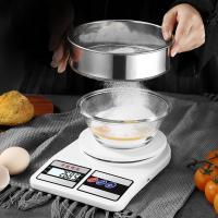 China 10KG Maximum Weight Recommendation Mini Electronic Scale for Household Kitchen Food Vegetable 1g Battery Weight Measuring for sale