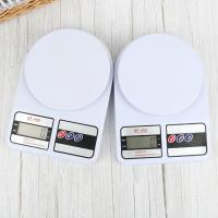 China 10kg Kitchen Scale Sf400 Digital Electronic Weight Timbangan Dapur for Baking and Cooking ROUND Balance 1g Division Digital for sale