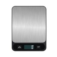 China CE ROHS FCC Certified Kitchen Scale Accurate Food Diet Weighing 5kg 10kg Stainless Steel Balance Scale with Scale Tray for sale