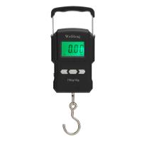 China Digital Display WH-A22 Portable Postal Hanging Scale with 1M Tape Measure and 75KG Weight Measuring from Weiheng for sale
