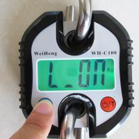 China ABS Plastic WH-C100 Electronic Hanging Crane Scale 150kg Unit lb within by Weiheng for sale