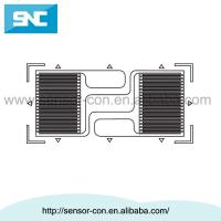 China High Sensitivity and Ultimated Resistance BF1000-2GB Dual Parallel Grid Strain Gauge Half Bridge for Bending Strain Applications for sale
