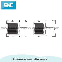 China High Sensitivity and Ultimated Resistance BF1000-2GB Dual Parallel Grid Strain Gauge Half Bridge for Bending Strain Applications for sale